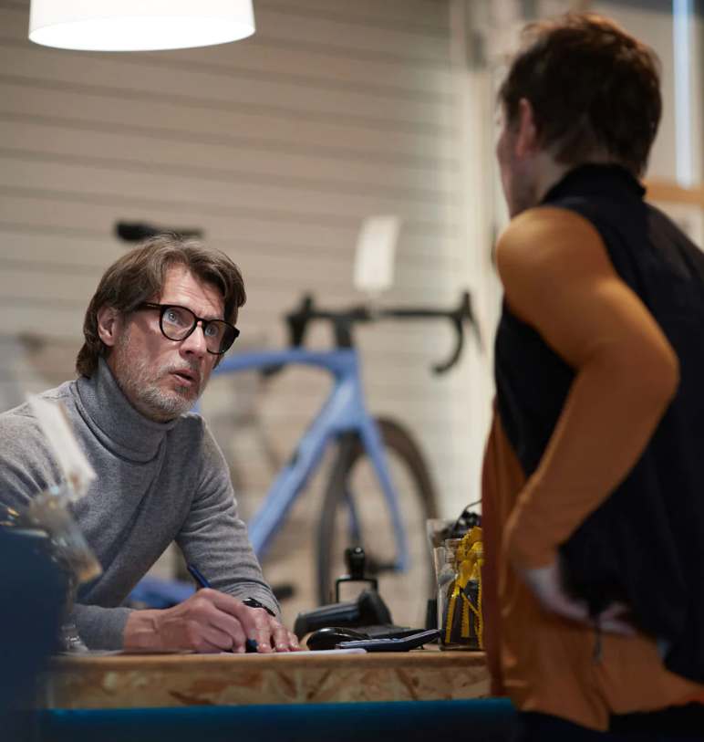 Mekanikeraften hos Bings Bikestore